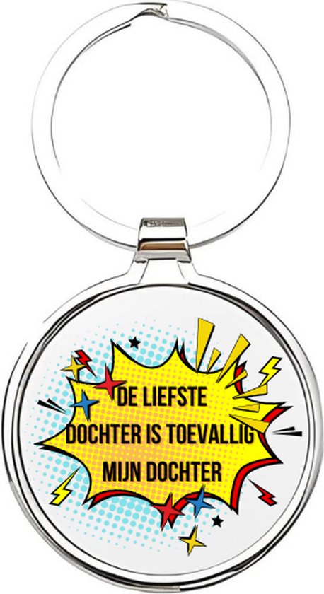 Akyol - de liefste dochter is toevallig mijn dochter Sleutelhanger - Dochter - de... | bol