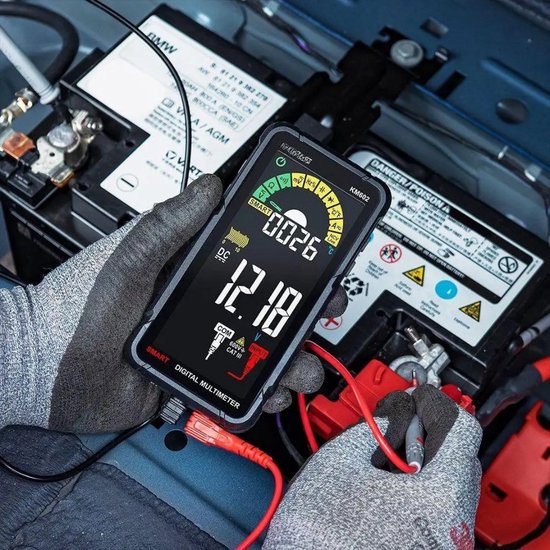 Digitale multimeter Pro 602 - Oplaadbaar - Spanning meter -AC/DC ...