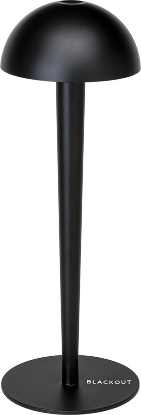 Blackout PIN oplaadbare tafellamp - Zwart - Geschikt voor buiten ...