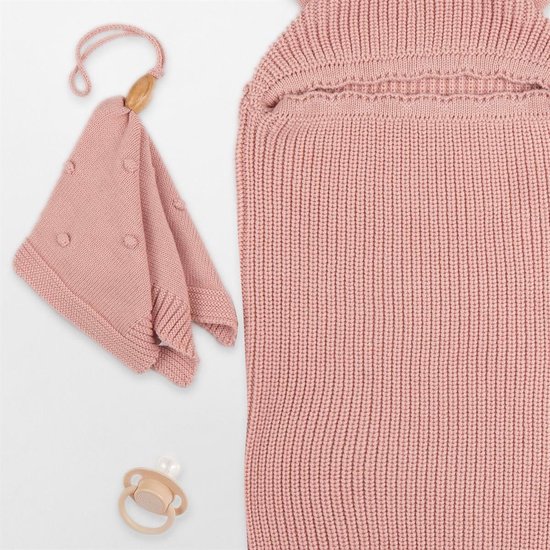 Minora Inbakerslaapzak Set 0/5 maand- Cocoon met konijn oren en ...