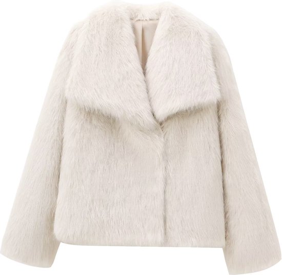 Aventury Faux Fur Jas dames - Tijdloos Elegant - winterjas dames - Luxe ...