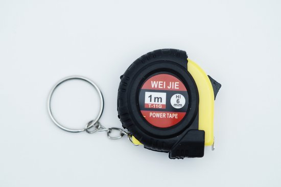 Sleutelhanger - Meetlint - 1 Meter - Handig - Werkt echt | bol