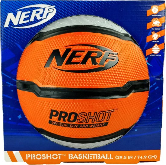 Nerf Proshot Rubber Basketball | bol