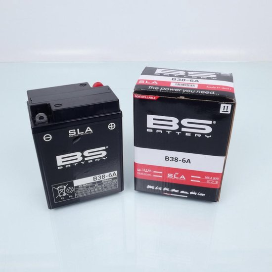 Bs Battery B38-6a Agm-accu Zwart | bol