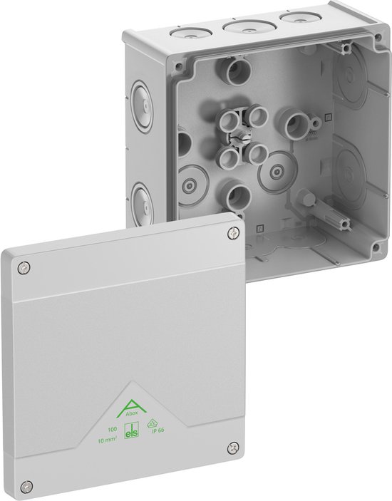 Spelsberg Abox 100-L Doos IP66 152x152x80mm - 81040001 - E3ZPP | bol