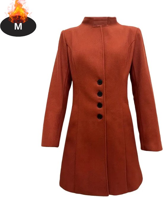 Livano Mantel Dames - Tussenmantel - Jas - Mantelpakje - Trenchcoat ...