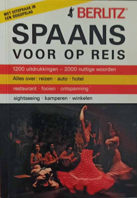 Spaans voor op reis berlitz, Berlitz | 9789022931172 | Boeken | bol