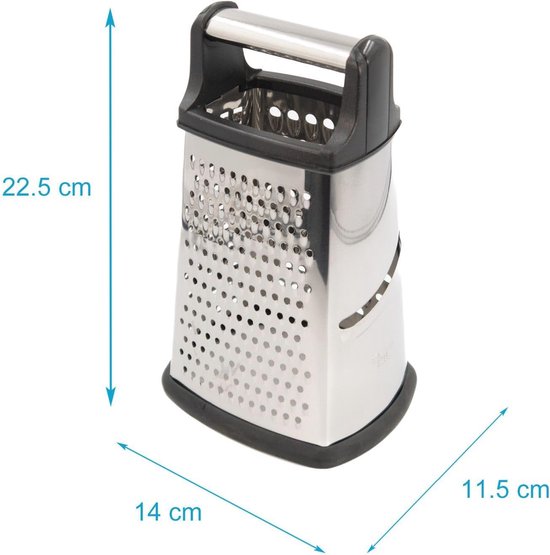 Roestvrijstalen Keukenrasp met Antislipbodem - 22.5 cm ...