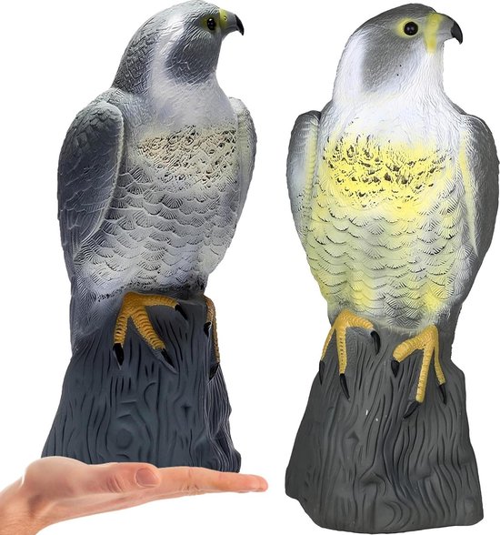 Repellent Bird Hawks Falcon Garden Fake Birds Protection - Pest ...