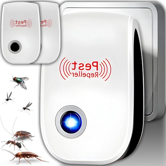 Electronic Ultrasonic Pest Repellent for Indoor Insect Mosquito Rat ...