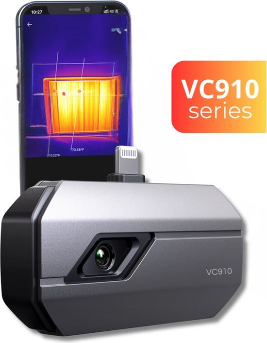 Warmtebeeldcamera VC910 - Warmtecamera - Infrarood camera - Geschikt ...