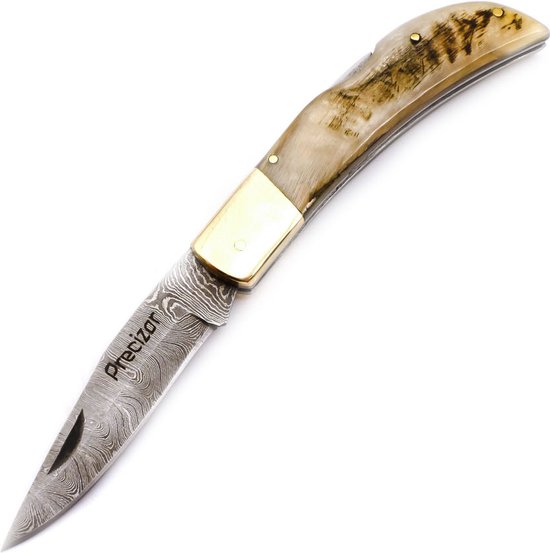Damascus Knife | Damascus Mes | Vouwmes | Jachtmes | Hunting Mes ...