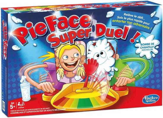 Bordspel - Pie Face - Taartgezicht - Spannend en Leuk Spel voor 2 ...