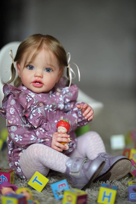 Reborn Baby Pop - Levensechte Reborn Poppen - Silicone Baby | bol