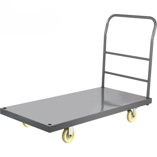 Trolley Platform Truck - Winkel Kar - Winkelwagen met 5"nylon wielen | bol
