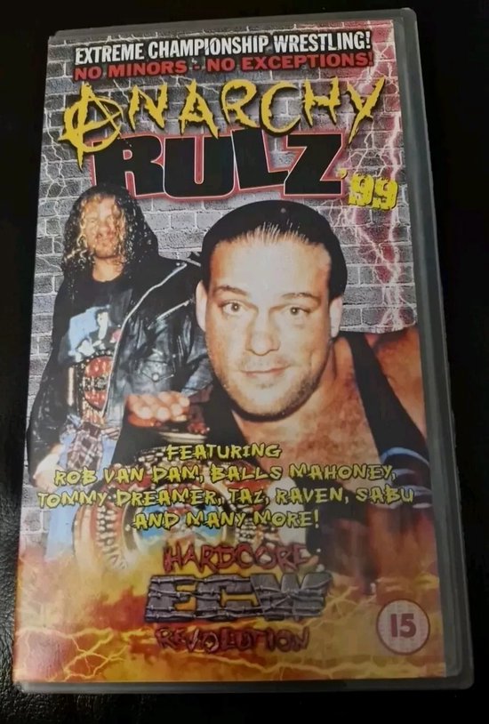 VHS ECW Anarchy Rulz '99 (Dvd) | Dvd's | bol