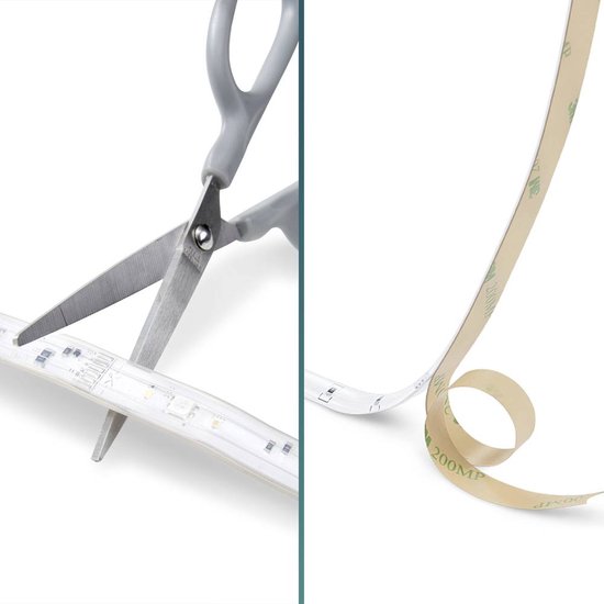 Philips LED strip - 5m lengte - eenvoudig op maat te knippen - met 3M ...