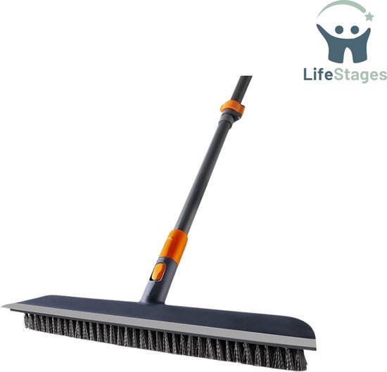 LifeStages - Veegborstel - Schrobber met Handvat - 2-1 Upgrade ...