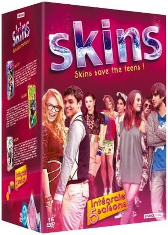SKINS Intégrale 5 Saisons (^version audio anglaise ou française ) (Dvd ...