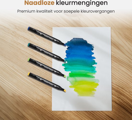 Timmers trading Twinmarkers 262 stuks - Professionele alcohol markers ...