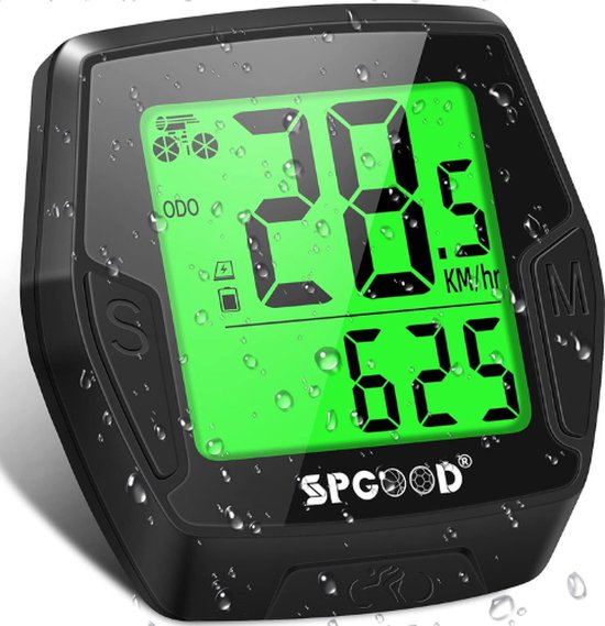 SPGOOD® Kilometerteller Fiets - Kilometerteller Fiets Sigma - Kilometer ...