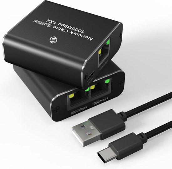 Equivera Internet Splitter - Netwerk Switch - Netwerk Splitter ...