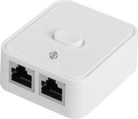 Equivera Internet Splitter - Netwerk Switch - Netwerk Splitter ...