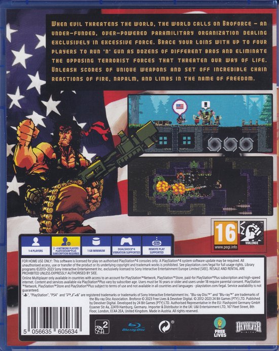 Broforce PS4 | Games | bol
