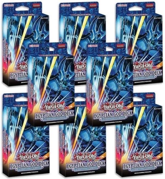 Yu-Gi-Oh! TCG - Egyptian God Deck: Obelisk the Tormentor Display (8 Decks) | Games | bol