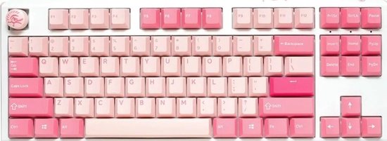 Ducky One 3 Gossamer Pink Toetsenbord - MX Silent Red - Hot-Swappable | bol