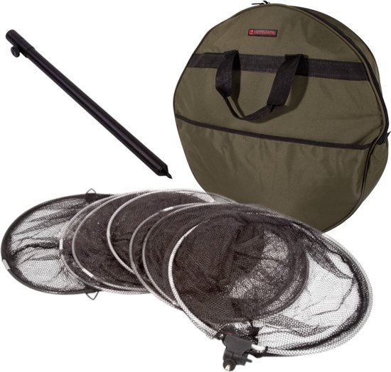 Ultimate Round Keepnet Set 2m | Witvis set | bol