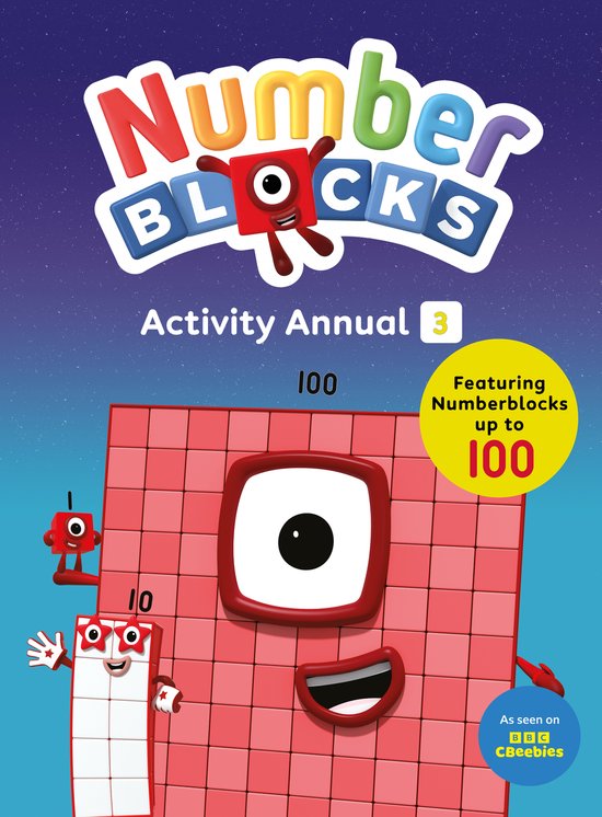 Numberblocks: 5 Fun Activity Annuals Set- Numberblocks Activity Annual ...