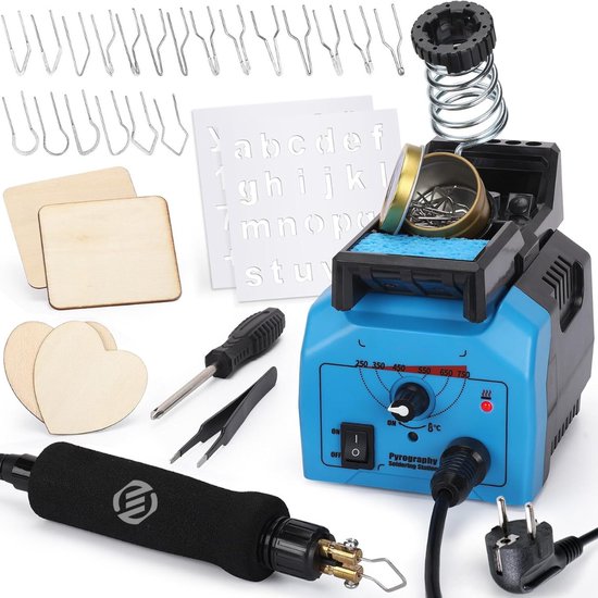 Equivera Houtbrander - Houtbrander Set - Pyrografie - Pyrografie ...