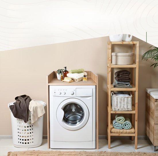 Luxe Wasmachine kast 97x64x50cm - Ombouw Meubel voor Wasmachine en ...