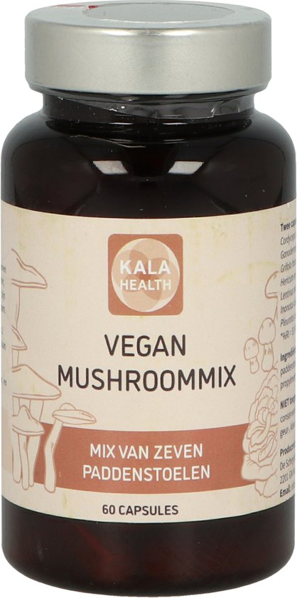 Immuun Complex - 60 Capsules- Mix van 7 verschillende paddenstoelen ...