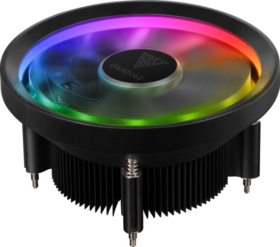GAMDIAS RGB PWM CPU Cooler|Socket 1700/1200 / Intel Processor Koeler ...