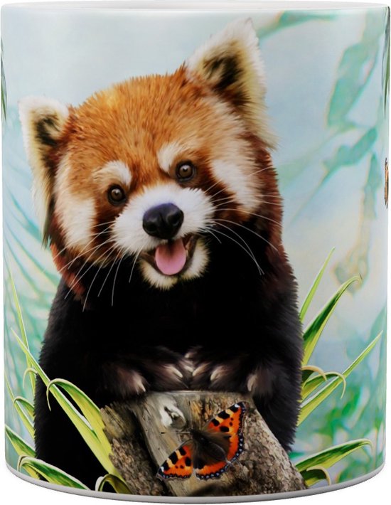 Rode Panda Lesser Red Panda - Mok 440ml 440 | bol