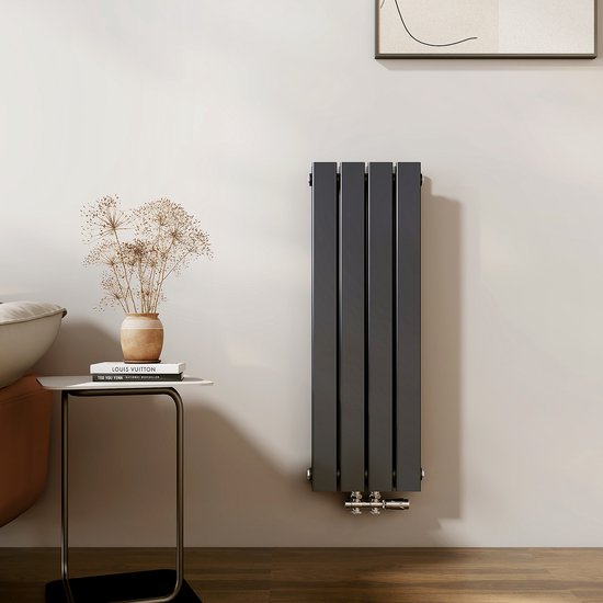 EMKE Radiator - Dubbel-Laags Plat - Mat Antraciet - 90x30 cm - 446 W ...