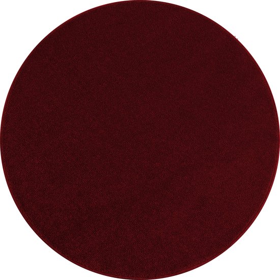 Rond Vloerkleed | Tapijt | Ata | Rood | 200x200 cm | bol