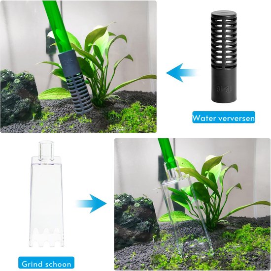 Aquarium Stofzuiger - Bodemreiniger - Gravel Cleaner – Bodemzuiger ...