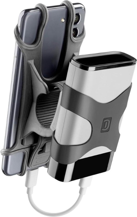 Telefoonhouder Fiets met Rider Power Bank en Geïntegreerde Powerbank ...