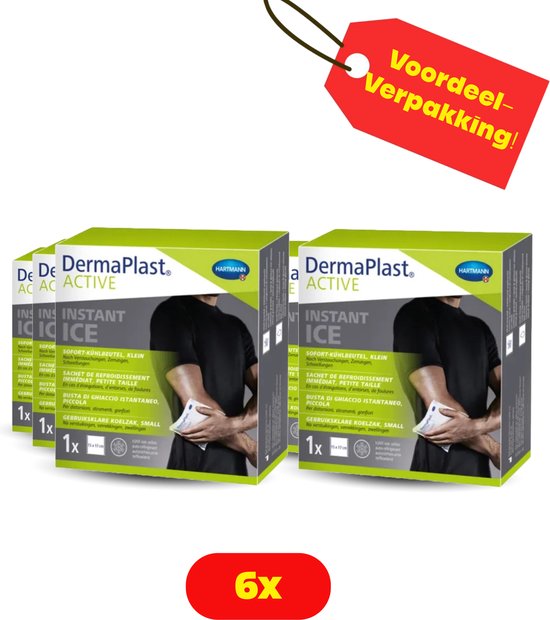 6x Dermaplast Instant IcePack 15 x 17 cm small - Voordeelverpakking! | bol