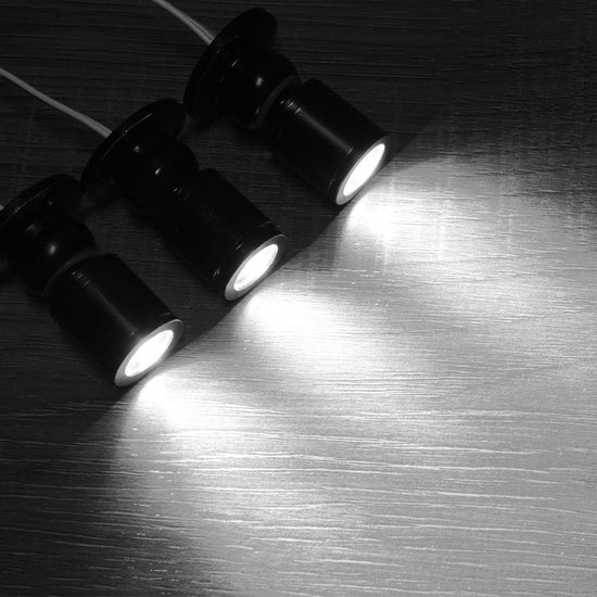 Set van 6 mini - led - inbouwspots - minispot - inbouwverlichting - led ...