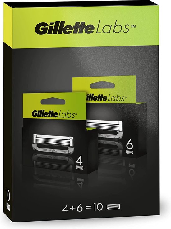 Gillette Labs Scheermesjes - 10 Stuks | bol
