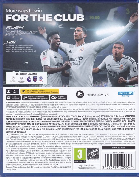 EA Sports - FC25 (PS5) | Games | bol