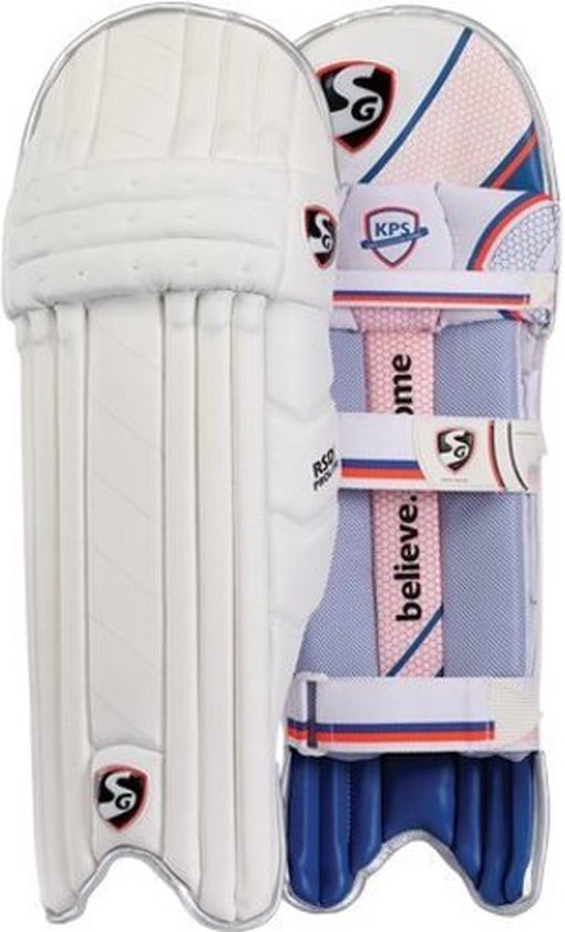 SG Litevate Batting Leg Pad for Men & Boys | Color: White | Size: Men ...