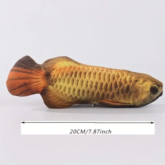 1pc huisdier schattig vis ontwerp kat teaser knuffel, interactief ...