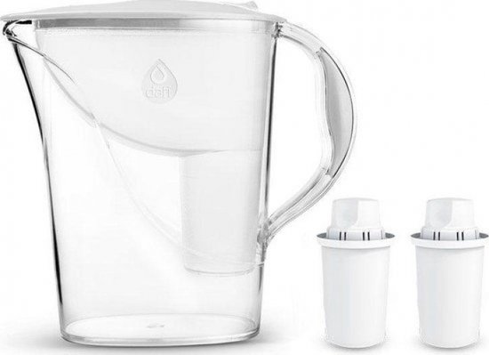 Dafi Atria Classic Waterfilter Kan 2.4L + 2 filters Wit BPA Vrij | bol
