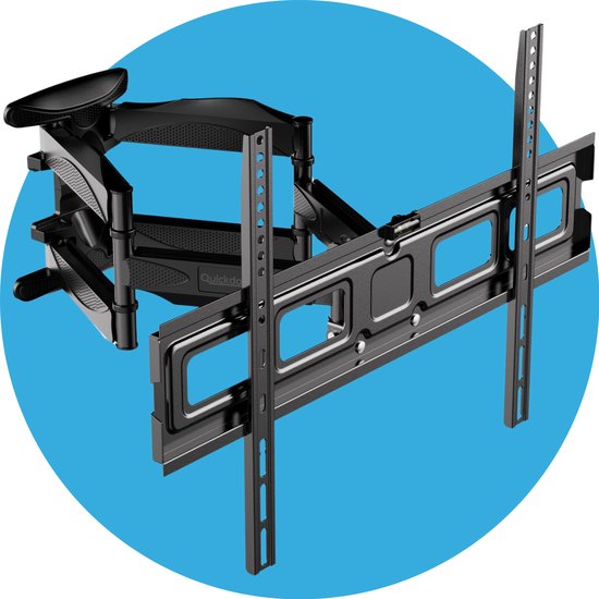Support TV QuickDays Full Motion QWM-3270 - Support mural - Max. 45 kg ...