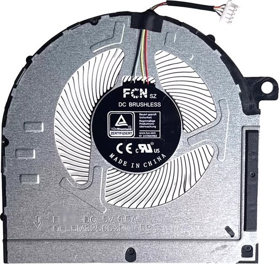 Vervangende Cpu / koelventilator voor o.a. Lenovo Ideapad Gaming 3 ...
